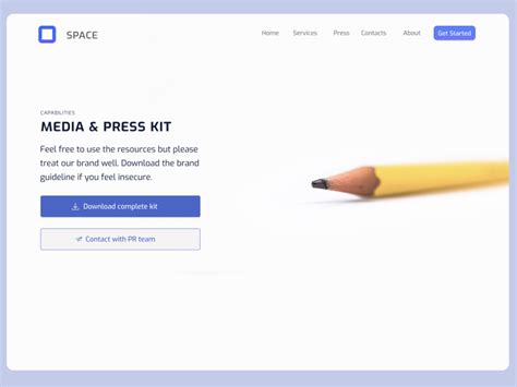 Daily Ui Press Page By Pavel Koretskiy On Dribbble