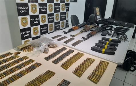 Mega Assalto Evitado Polícia Civil Apreende Dinamite Fuzis E Carros
