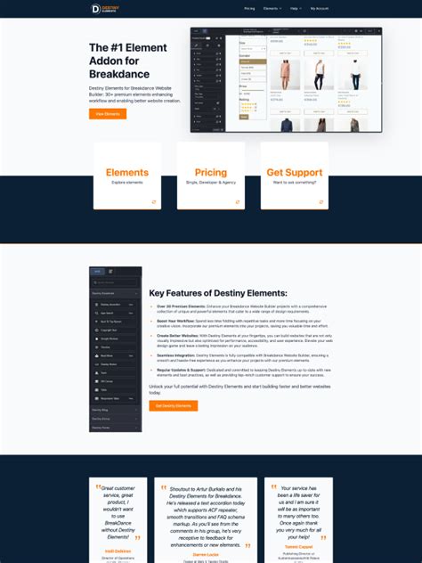Destiny Elements Breakdance