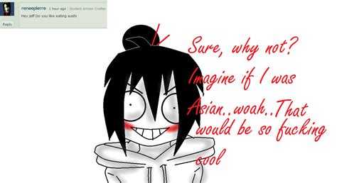 Ask Jeff The Killer Question 96 By Mikaelbratloni On Deviantart