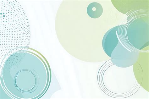 Minimalist Abstract Design With Soft Pastel Circles And Lines Premium Ai Generated Image