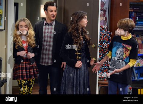 Girl Meets World From Left Sabrina Carpenter Ben Savage Rowan