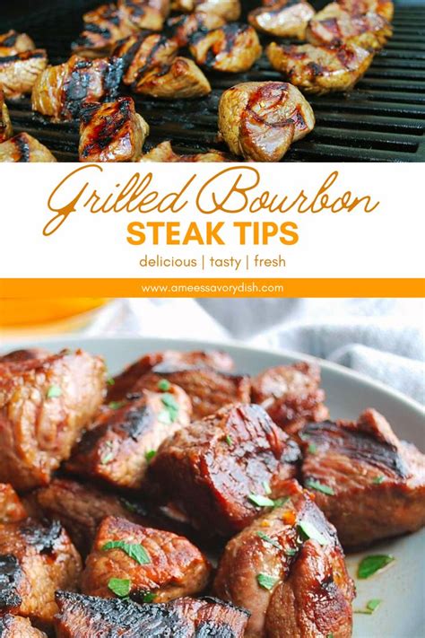 Grilled Bourbon Steak Tips Healthy Beef Dinner Tasty Beef Stew Best