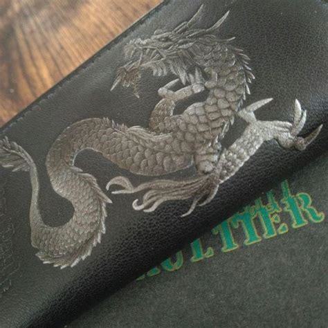 Jean Paul Gaultier Embossed Dragon Motif Key Case Grailed