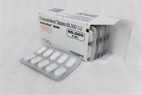 Cholecalciferol Vitamin D3 60000 Iu Tablets Information