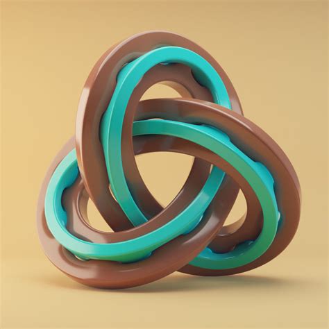 Abstract Knot 3d Model Cgtrader