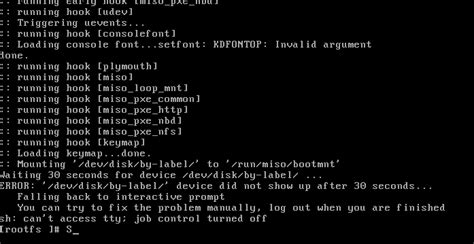 Error Booting Garuda Rgarudalinux