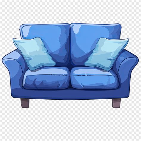 소파 가구 집 내부 긴장을 풀다 편안한 현대 만화 Png Pngegg