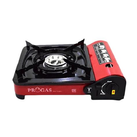 Promo PROGAS Kompor Gas Portable Gas Kaleng Tabung Gas Merah Diskon Di Seller BB Online