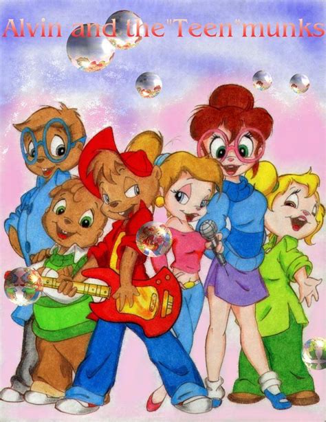 Alvin And Chipmunks Old Cartoon Shows Anime Vs Cartoon Female Cartoon