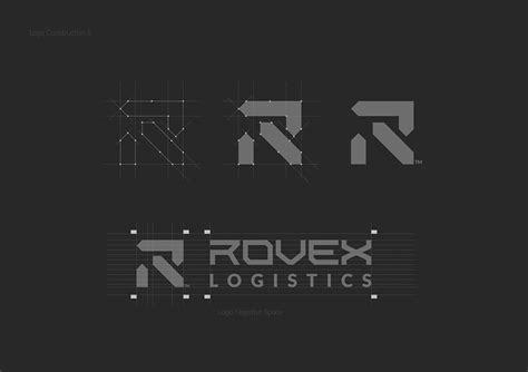 Rovex Logistics Brand Guideline Behance
