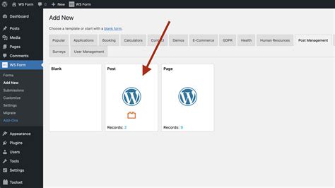 build a wordpress form with the toolset plugin ws form