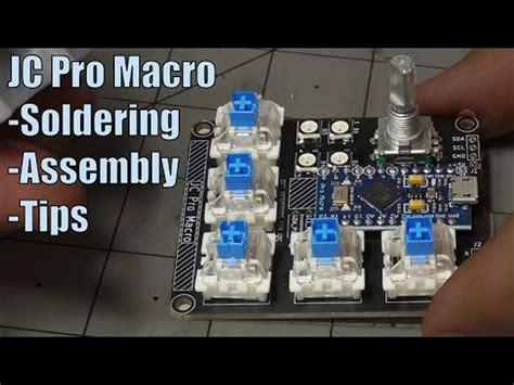 Assembly For Jc Pro Macro Computer Input Arduino