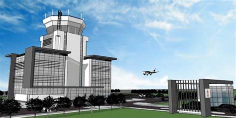Air Traffic Control Tower Constantine The Great Airport Niš