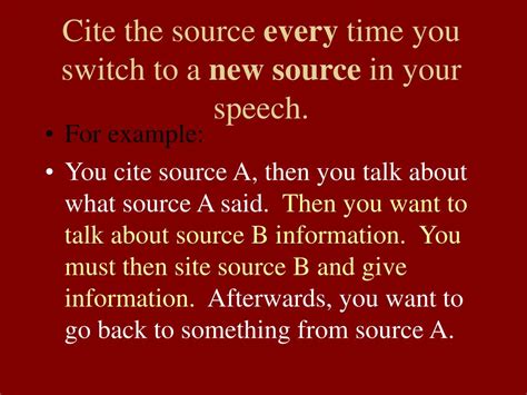 PPT How To Cite In A Speech PowerPoint Presentation Free Download ID