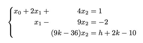 Using Latex Systeme Package With Subscripted Variables As Well As