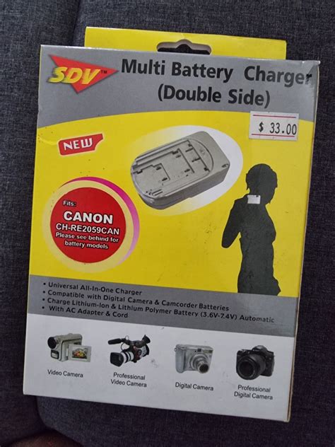 Multi Battery Charger Photography Cameras On Carousell