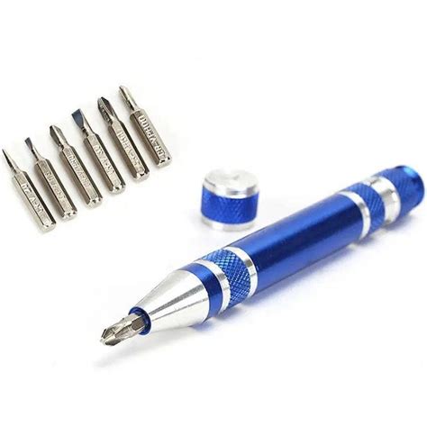 Mini Pocket 8 In 1 Multi Tools Pen Precision Screwdriver Electric