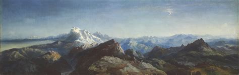 Carlo Bossoli (Swiss, 1815-1884) , The Gran Sasso, Italy | Christie's