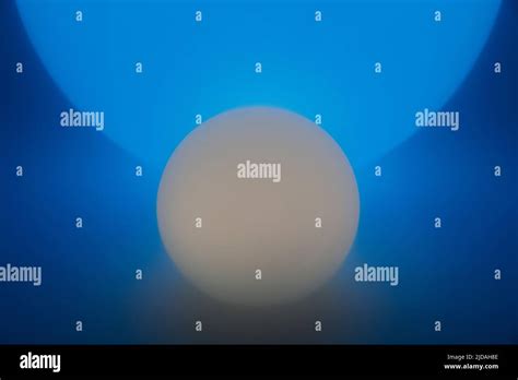 Glowing And Illuminated Spherical Orbs Stock Photo Alamy