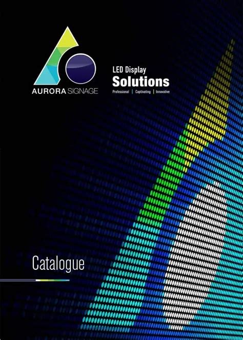 Product Information Aurora Signage