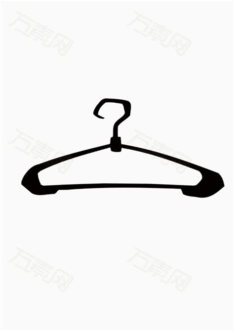 衣架挂衣服卡通图片挂衣服的衣架挂衣架 伤感说说吧