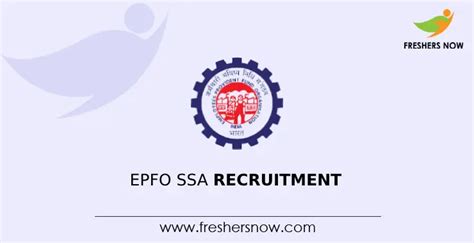 Epfo Ssa Recruitment 2023 Notification Out For 2859 Posts