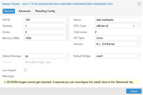 Proxmox Import Wizard Makes For Easy Vmware Vm Migrations
