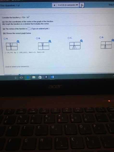 solved consider the function y 12x 3x 2 a give the