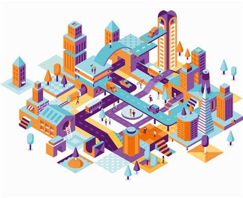 Cities And Maps Behance
