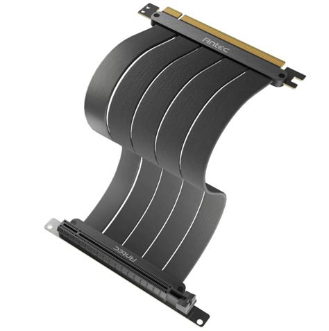 Antec Pcie 40 Riser Cable 200mm Black At Rcab Bk200 Pcie4