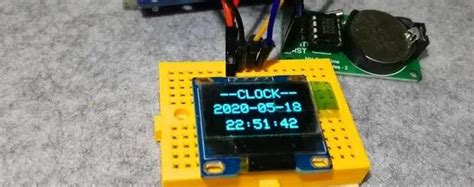 Enhancing Arduino Oled Electronic Clock Tutorial Boardor