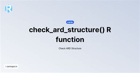 Checkardstructure R Function From Cards R Packages