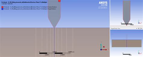 Struggling To Implement Friction In Needle Penetration Model Ansys Learning Forum