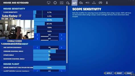 Clix Shows His Settings🤣 Clix Youtube