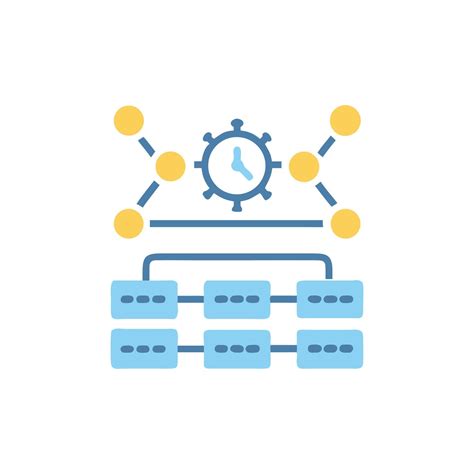 Process Management Diagram Showcasing Connections And Timing For