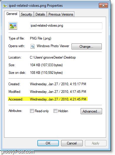 How To Enable Last Access Time Stamp For Files And Folder In Windows