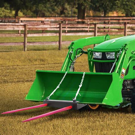 Hay Bale Spear 3000 Lb Capacity Bale Attachment Euro Global Bale Spear