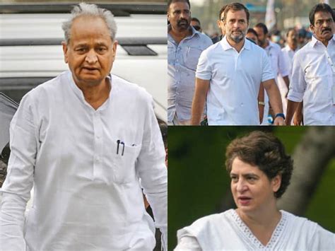 Congress President Election Rajasthan Cm Ashok Gehlot To Convince Rahul
