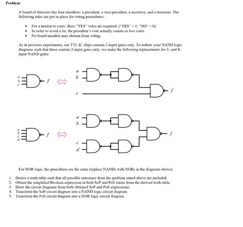Solved Problem A Board Of Directors Has Four Members A Chegg