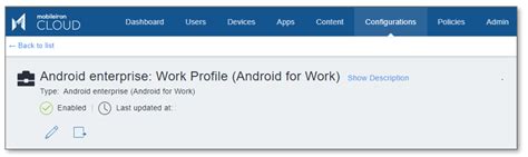 Byod How To Configure Android Enterprise Work Profile Mobile Mentor