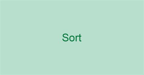 エクセルで並び替え（ソート）をする方法（関数で並び替えも）｜office Hack