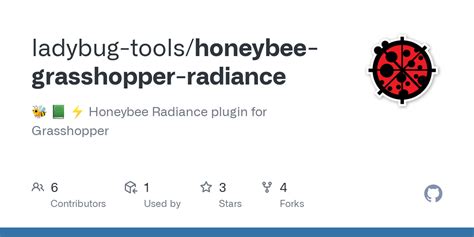 Github Ladybug Tools Honeybee Grasshopper Radiance Honeybee ⚡️