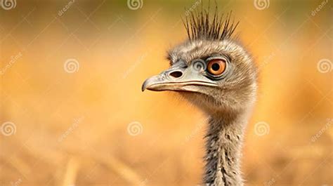 Emotive Portraiture Stunning Hd Photograph Of A Majestic Emu On A