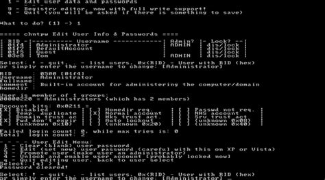 Reset Forgotten Windows Password Hiren S BootCD AvoidErrors