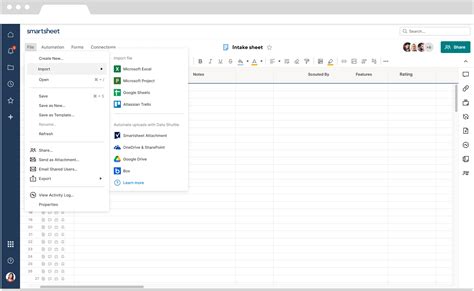 New Ways To Access Data Shuttle Through Sheets Smartsheet