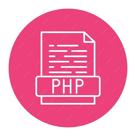 Premium Vector Php File Vector Illustration