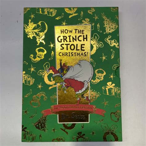 Book Sale How The Grinch Stole Christmas By Dr Seuss 60th