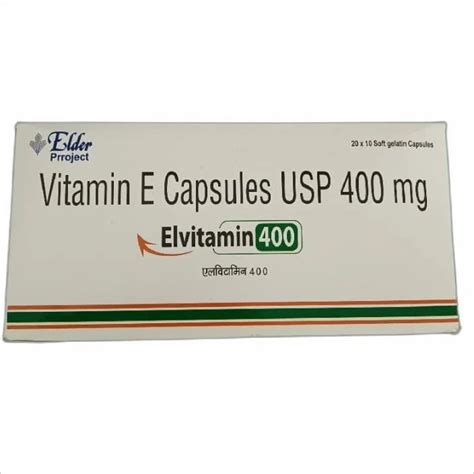 Vitamin E 400 Mg Capsule At ₹ 25 Stripe Surat Id 2853864952762