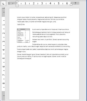 Design A Table In Word Microsoft Word 365